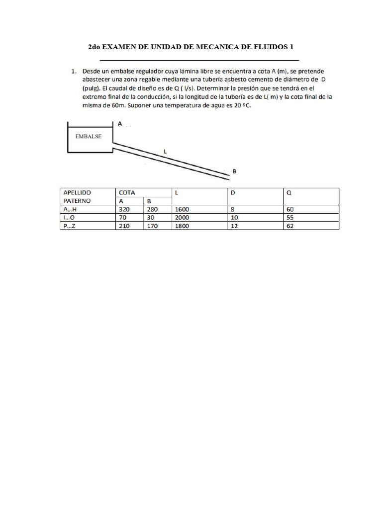 Saguma Sanchez Kevin - Ex II Unidad Fluidos 1 | PDF