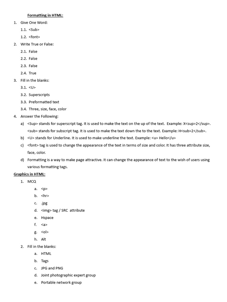 HTML Basics for Beginners | PDF | Computers