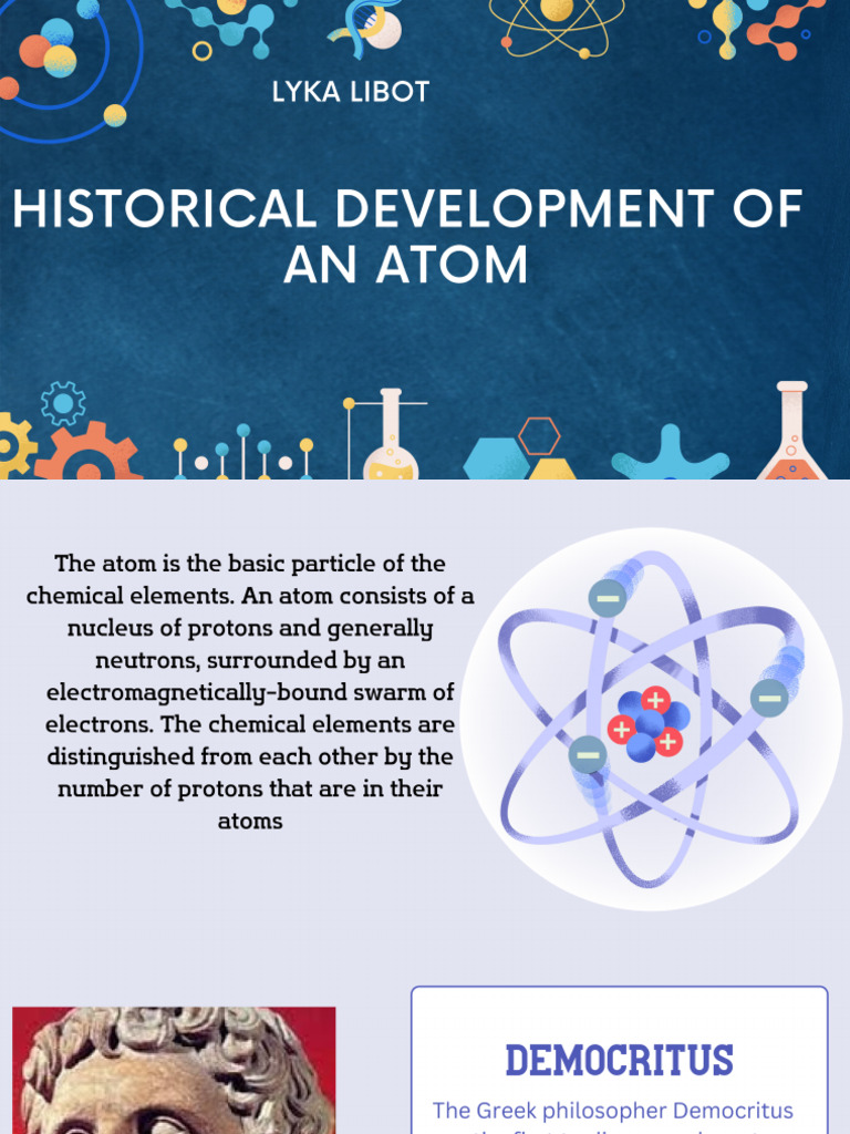 Historical Development of An Atom | PDF