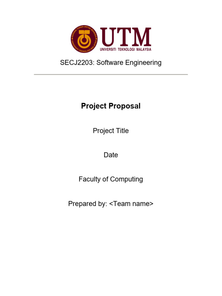 Assignment01 Project Proposal Pdf Software Development Process 3063