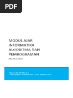 Modul 2 - Flowchart Dan Pseudocode Program Materi | PDF | Metode & Bahan Ajar | Komputer