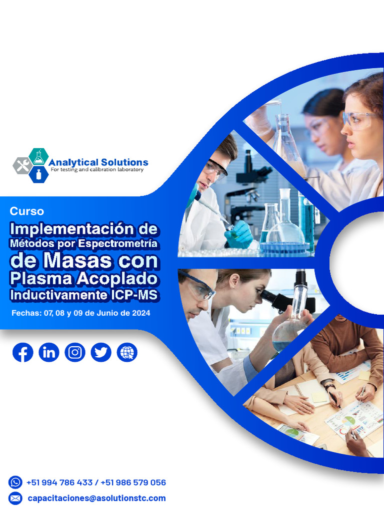 Espectrometría de Masas Con Plasma Acoplado Inductivamente ICP-MS ...