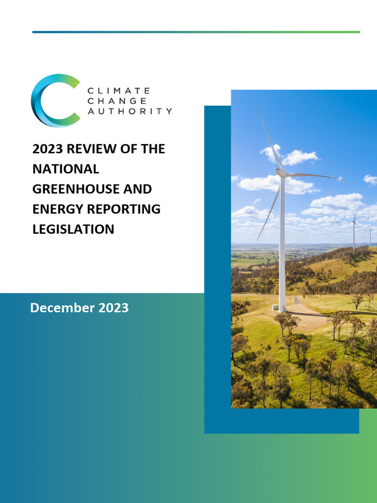 2023 NGER Review - For Publication | PDF | Climate Change Mitigation ...