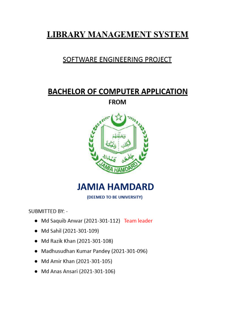 Library Management System | PDF | Databases | Library (Computing) Library Management System | PDF | Databases | Library (Computing)