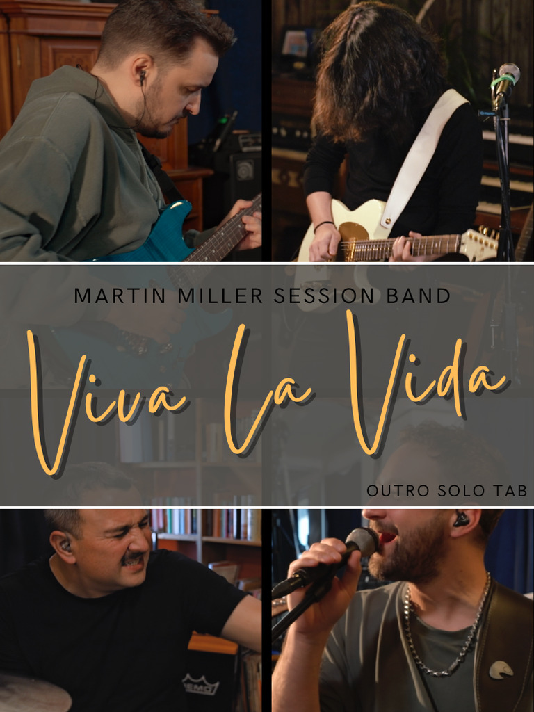Viva La Vida - Outro Solo Tab - Martin Miller | PDF