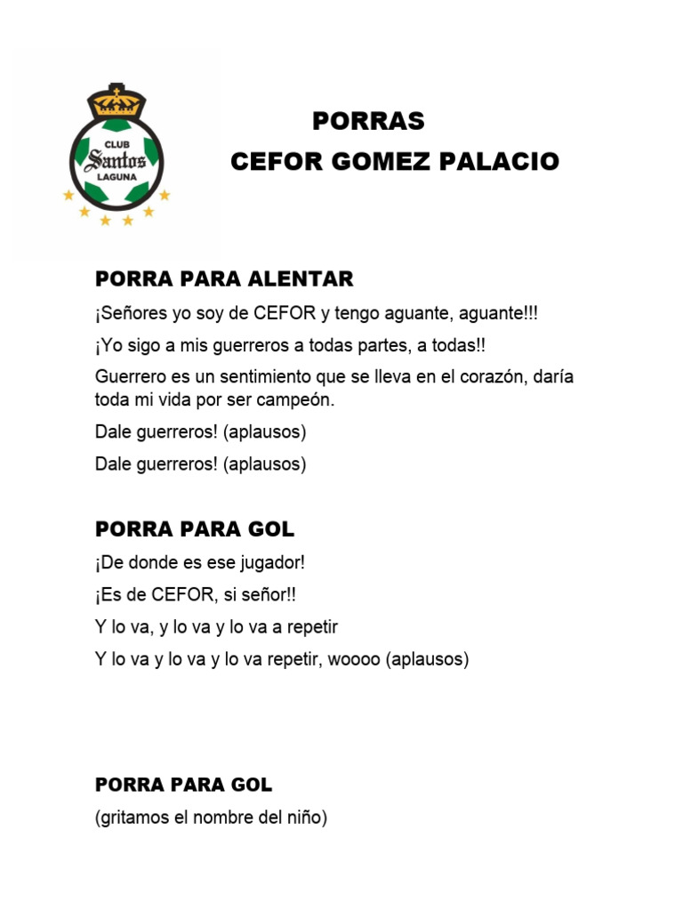 PORRAS | PDF