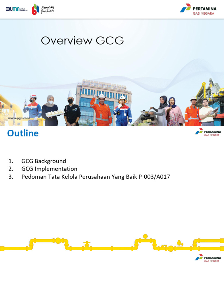 Materi Sosialisasi GCG 2023 | PDF | Teknologi & Rekayasa