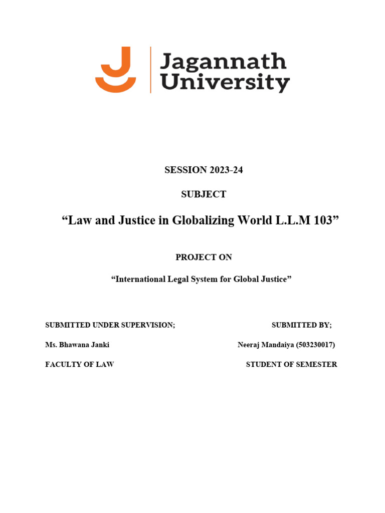Project Format Global Justice | PDF | Human Rights | European ...