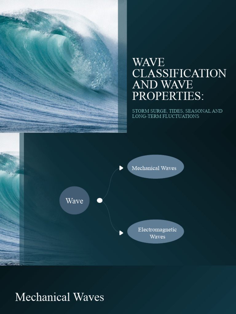 Wave Types and Properties Guide | PDF | Tide | Waves
