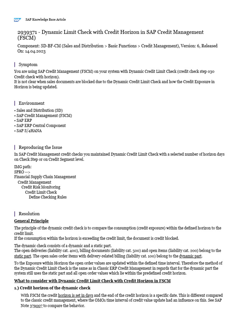 horizon note | PDF | Credit | Finance & Money Management