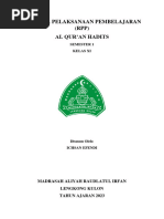 Modul Ajar Al Quran Hadits Kelas 11 | PDF