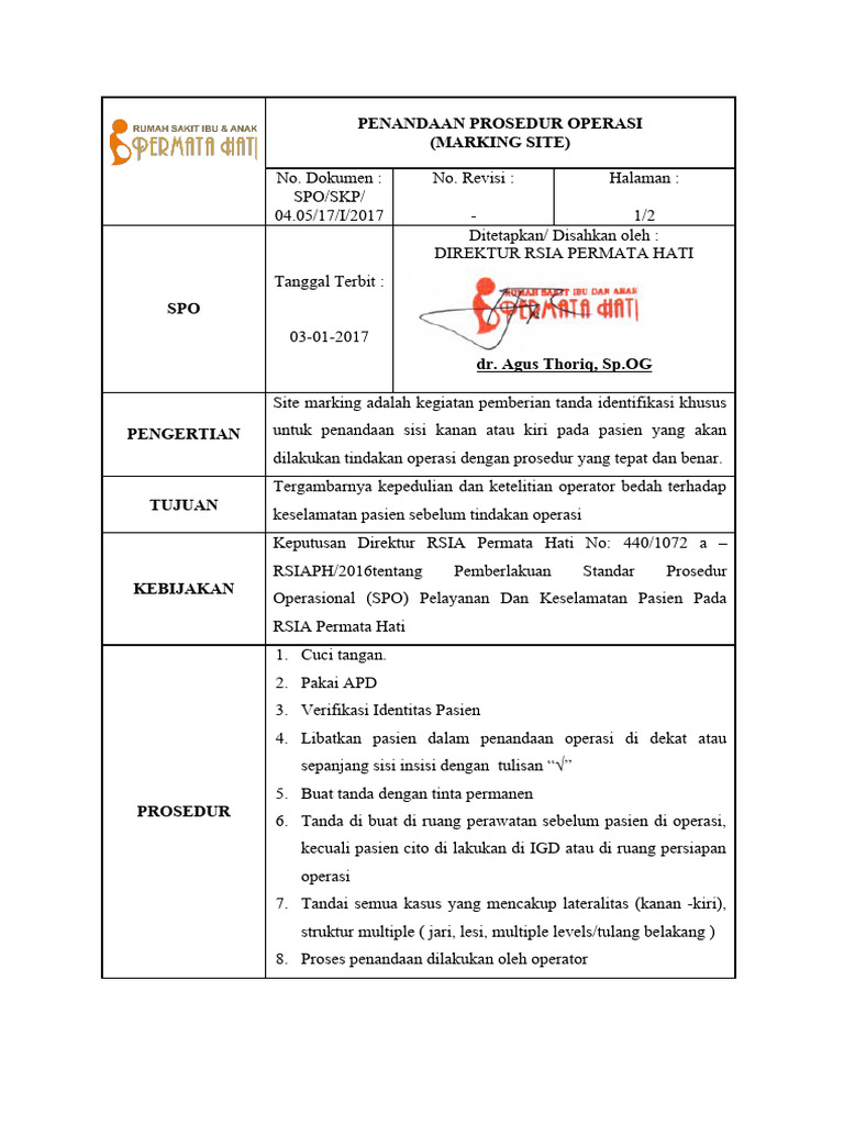 Ph-Spo Site Marking | PDF