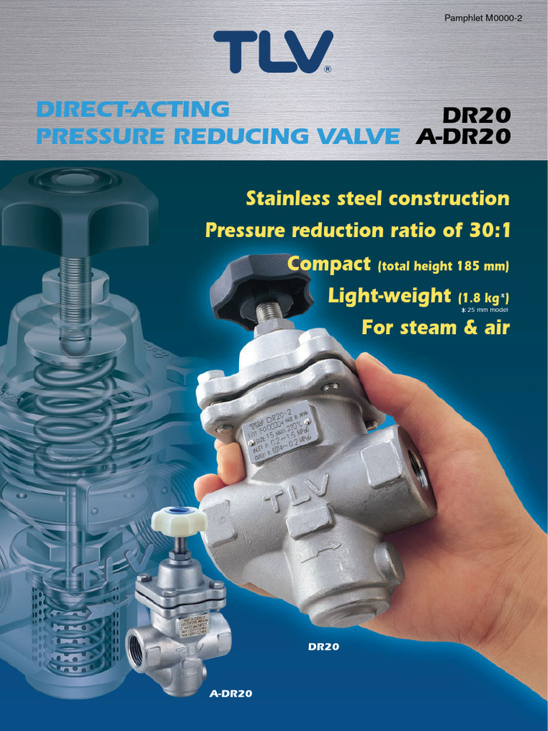 TLV - PRV DR | Download Free PDF | Valve | Stainless Steel