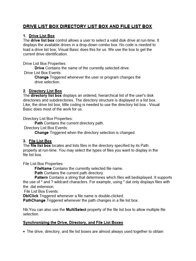 LESSON9 - Drive, Directory and fileLBox | PDF | Filename | Computer File