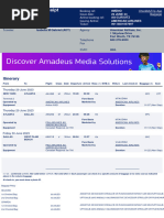 Southwest Airlines Receipt and Itinerary | PDF
