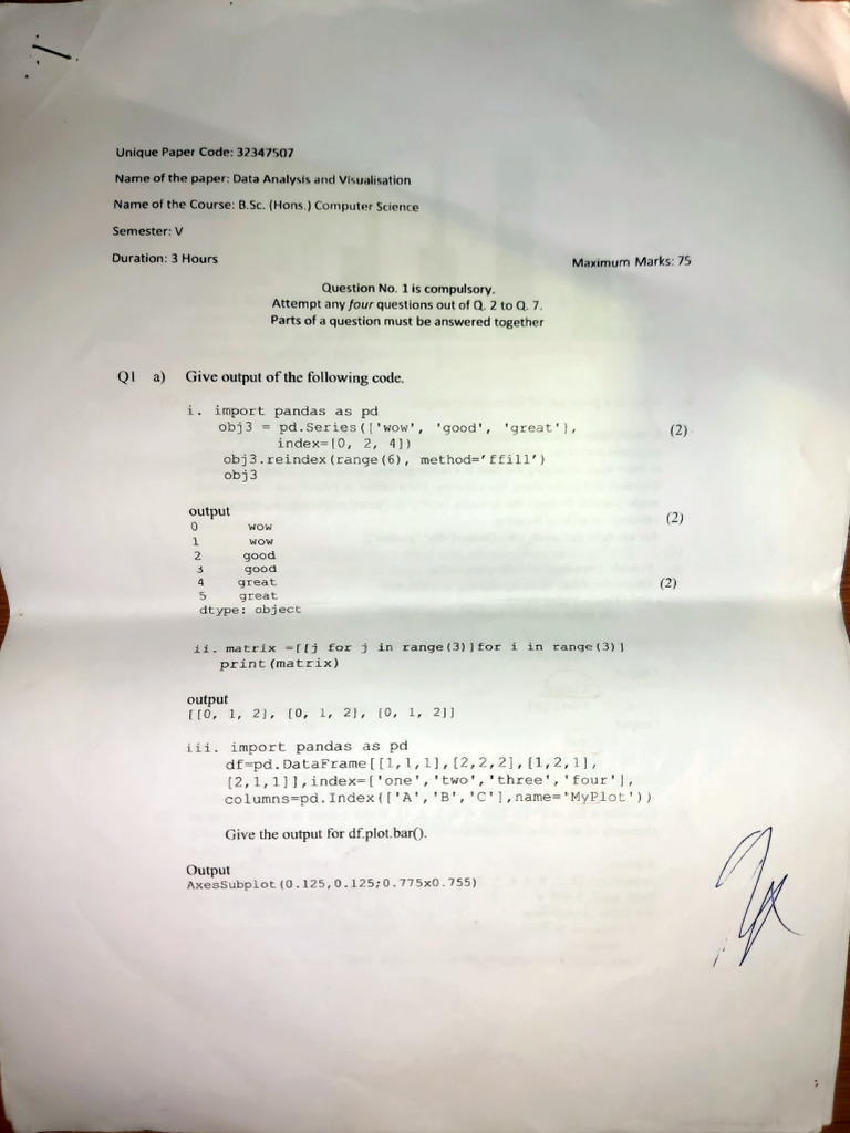 Pyq Solution Pdf Computer Science Computing