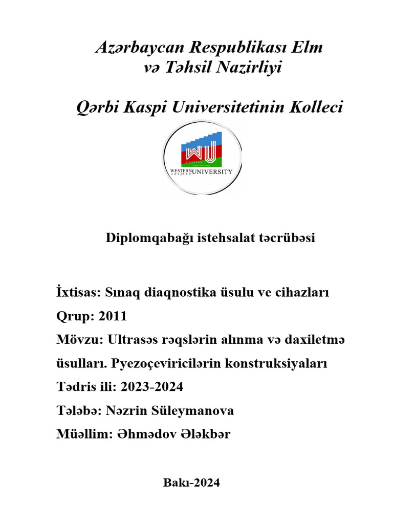 2ci Iş | PDF