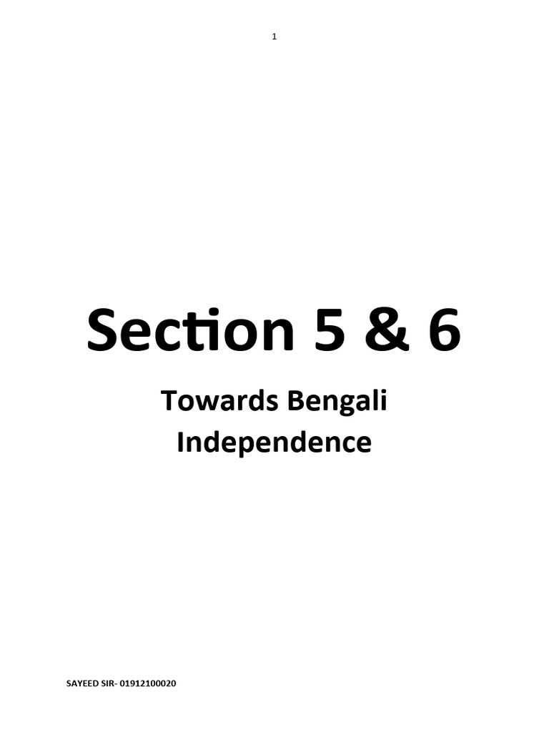 Final Section 5 & 6 | PDF | Pakistan