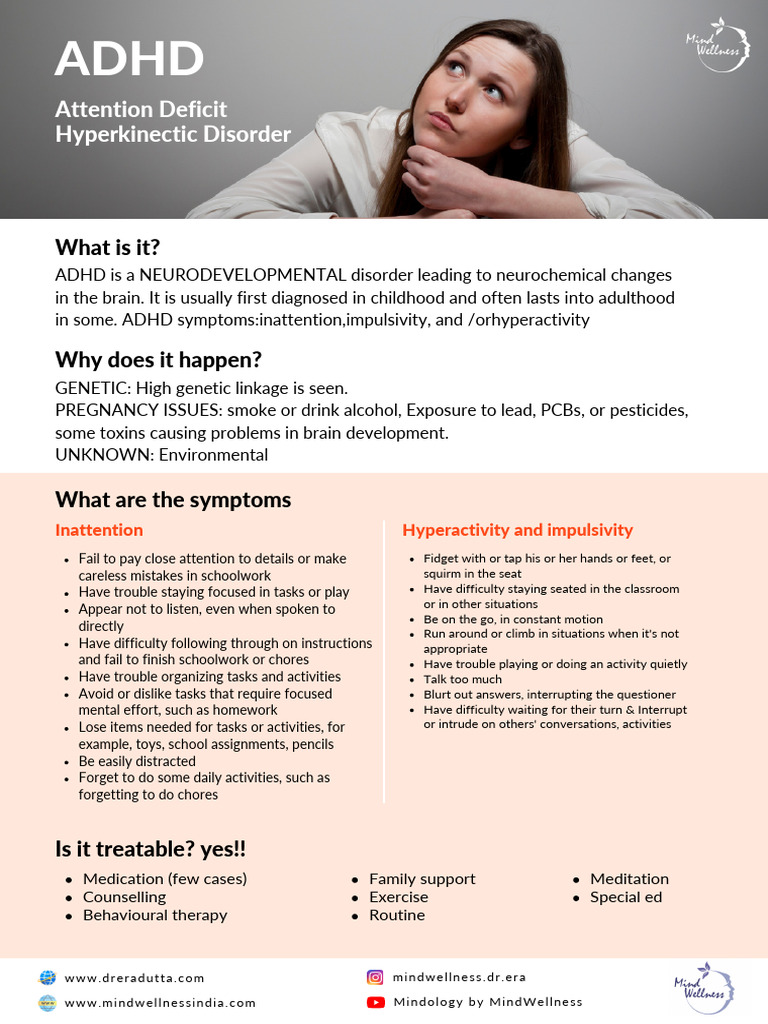 ADHD | PDF | Attention Deficit Hyperactivity Disorder | Impulsivity