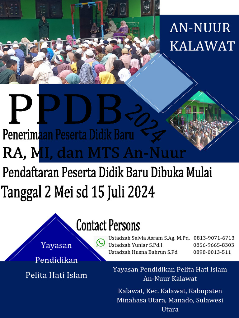 Brosur PPDB ANNUR | PDF