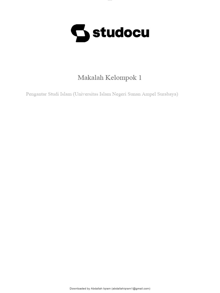 Contoh Makalah SPI BAB 12 | PDF