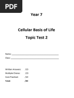2024 Ns Grade 9 Test Term 1 | PDF | Muscle | Foods