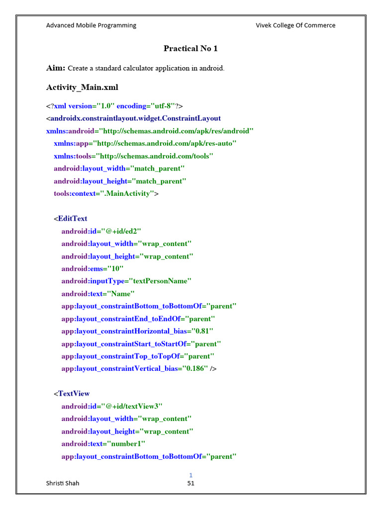 Ampfinalpractials | PDF | Android (Operating System) | Application Software
