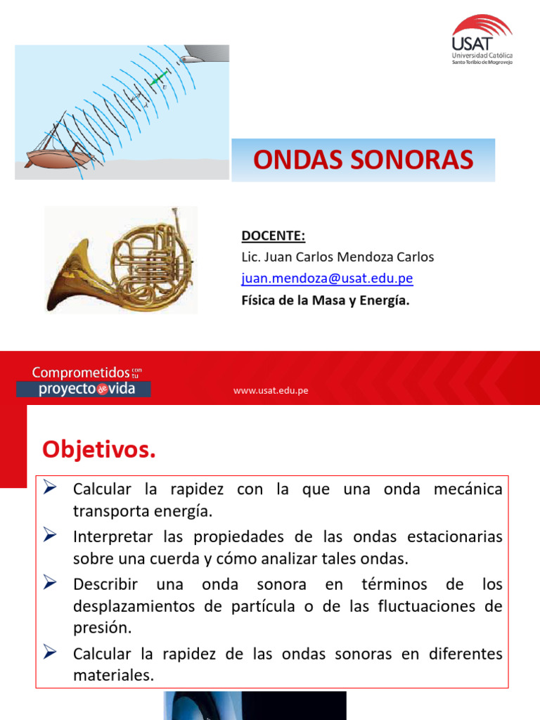 Tema 04 - Ondas Sonoras | PDF | Olas | Sonido