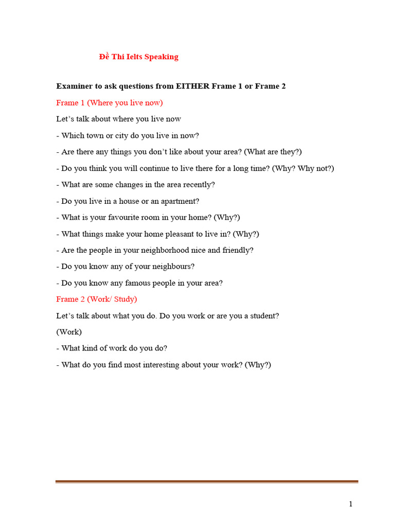 IELTS Speaking Practice Guide | PDF | Intelligence | Traffic Congestion