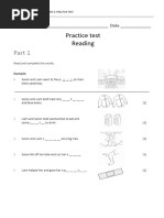 Cambridge Global English Level 3 Sample Test | PDF