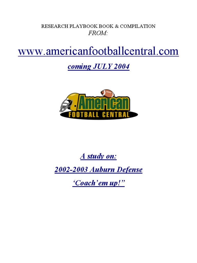 2002 Auburn 43 Defense | PDF