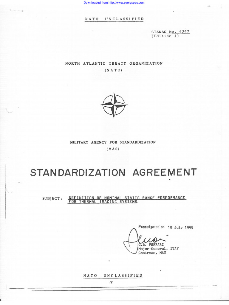 Stanag 4347 | PDF
