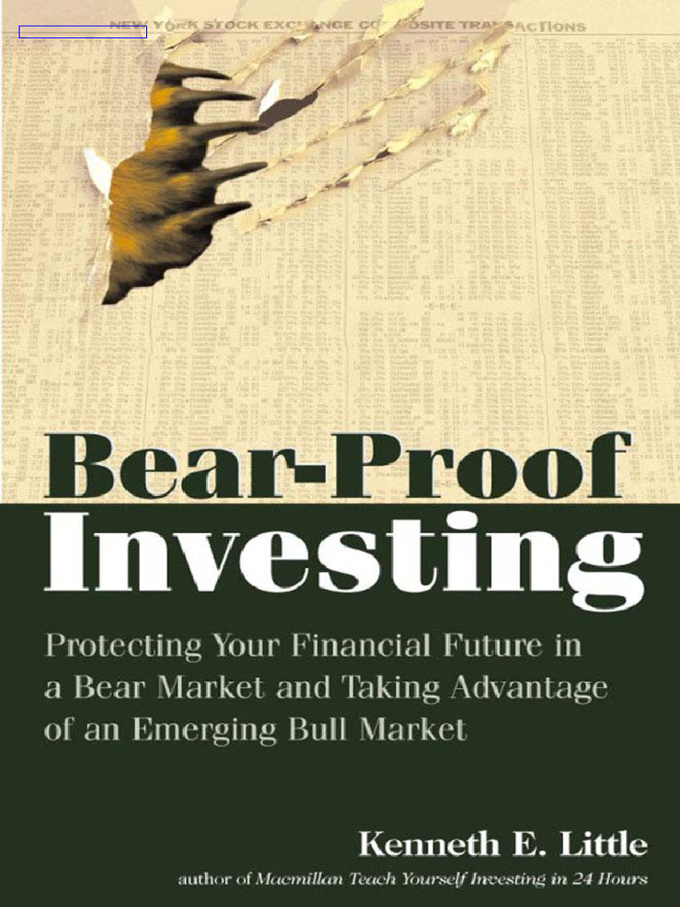 Tips - Bear Proof Investing | PDF | Asset Allocation | Investing