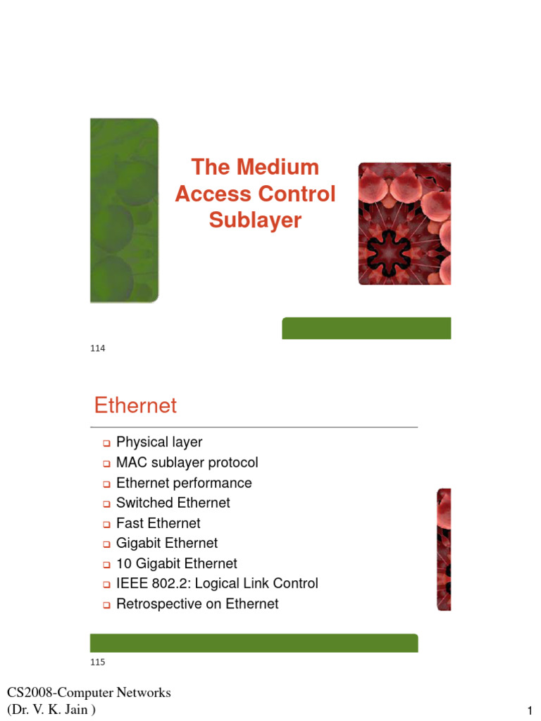 Medium Access Control Sublayer Part-2 | PDF | Ethernet | Network Switch