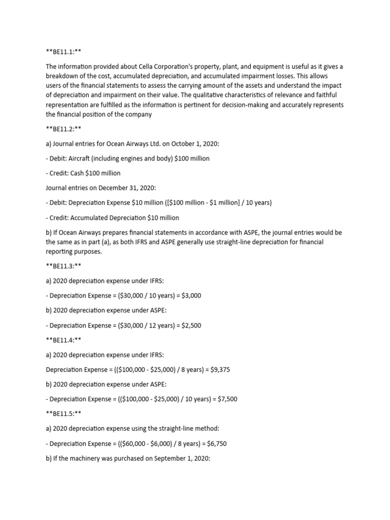 Depreciation Impairment Disposal | PDF | Depreciation | Debits And Credits