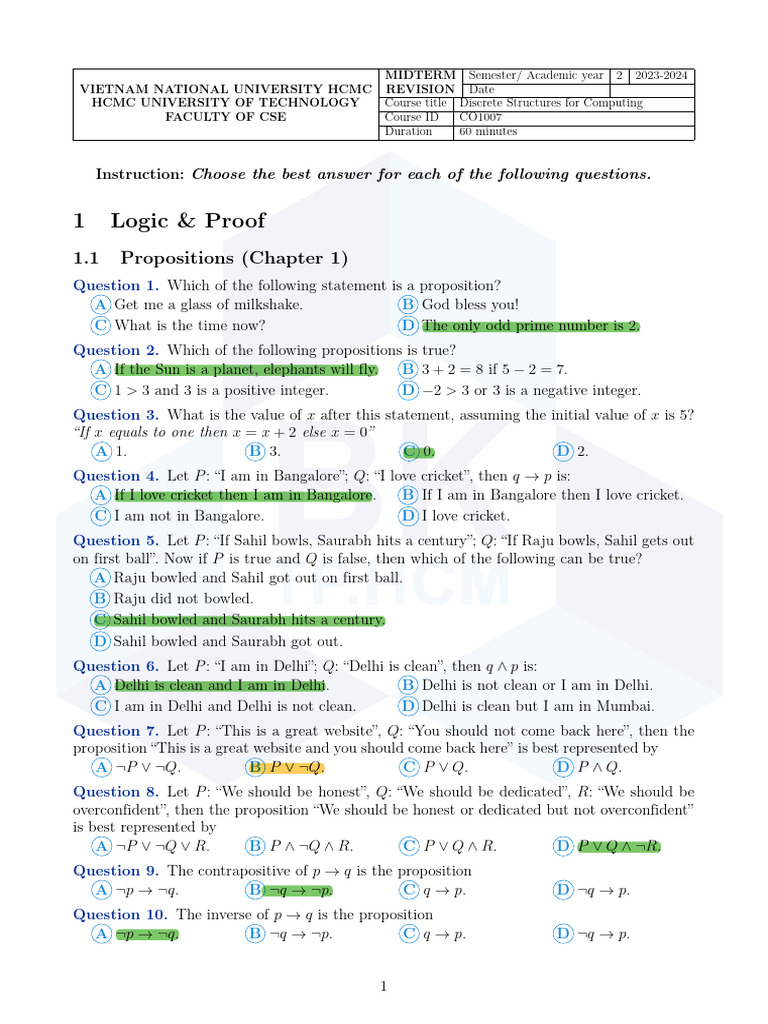 SPOILER ontapgiuakiDM232 Fixed CC 1 | PDF | Mathematical Proof | If And ...