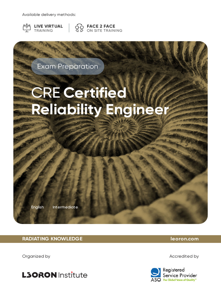 Certified Reliability Engineer | PDF | Reliability Engineering | Engineering