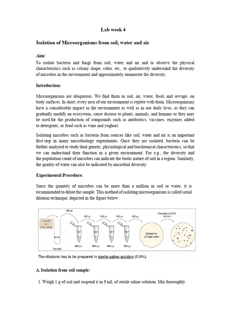 BIO Lab Manual | PDF | Microorganism | Amino Acid
