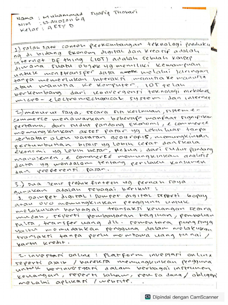 Uts Eko - Versi Gambar Saja | PDF