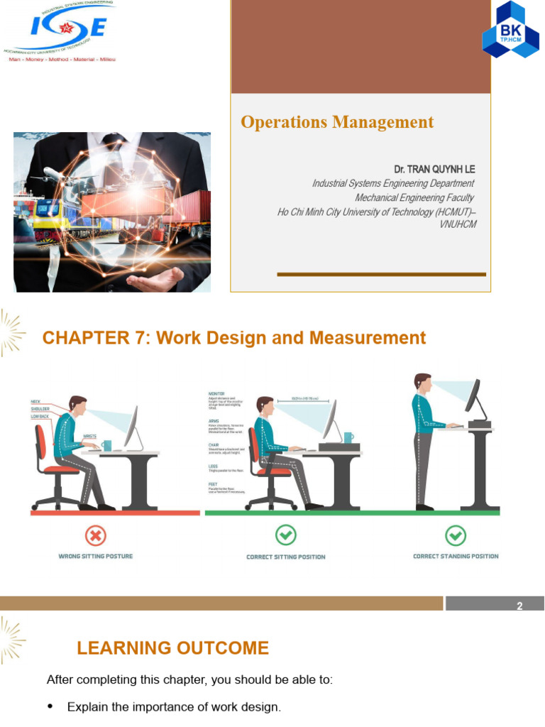 7.OM. Chapter 7 - Work Design | PDF | Human Factors And Ergonomics ...