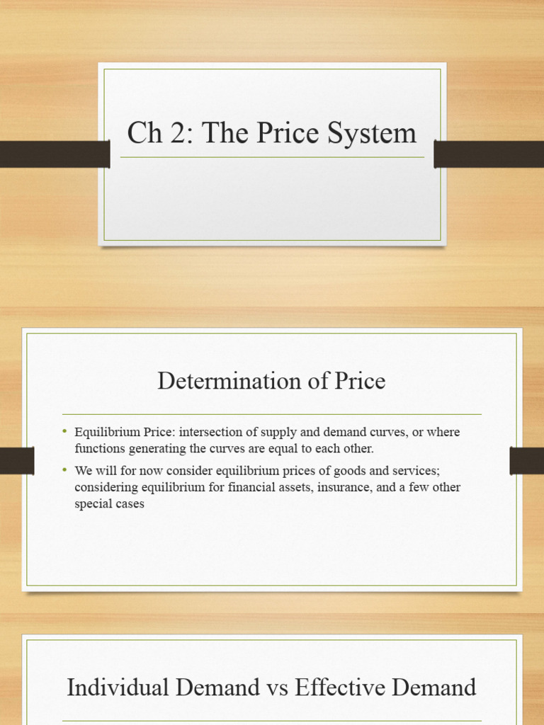 Understanding Demand and Price Dynamics | PDF | Demand | Elasticity ...