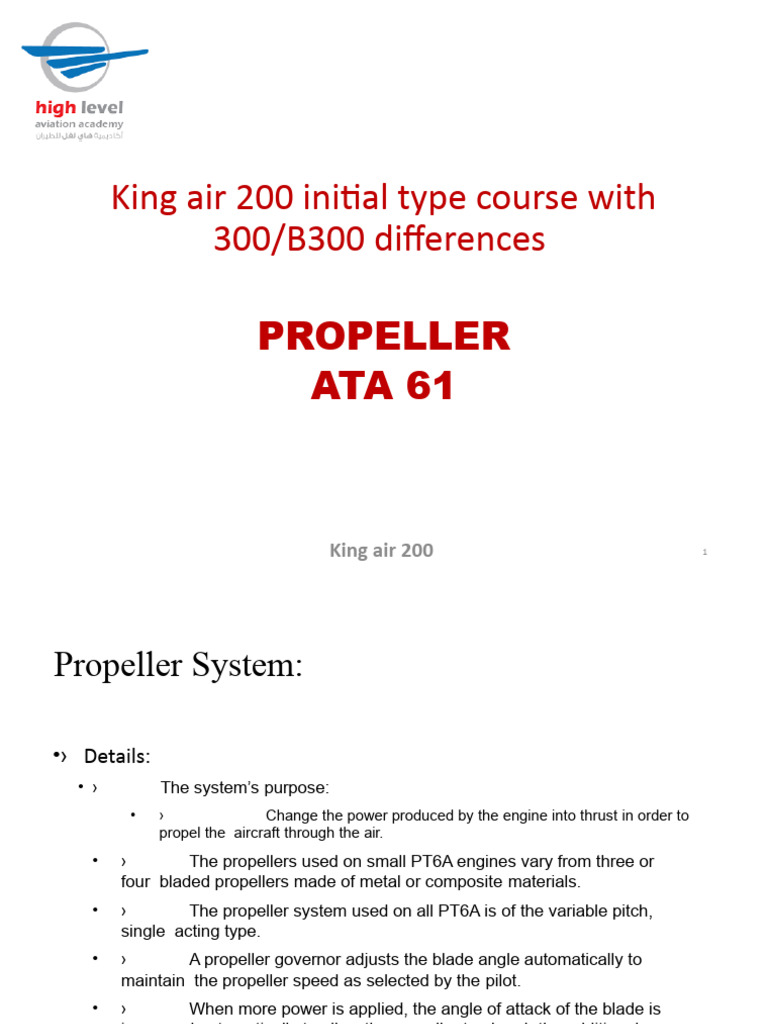 4 ATA 61 Propeller | Download Free PDF | Rotating Machines | Aviation