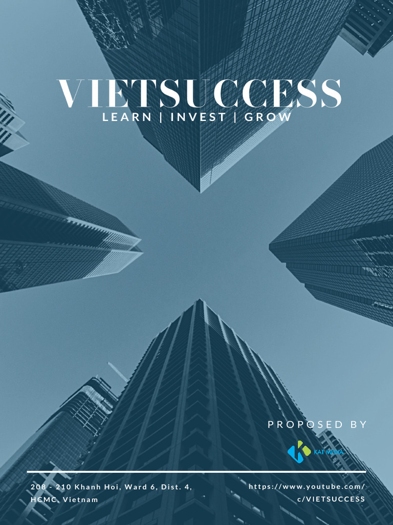 Eng Vietsuccess Proposal | PDF | Entrepreneurship | Startup Company