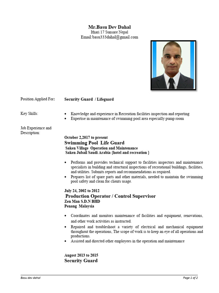 Basu CV | PDF