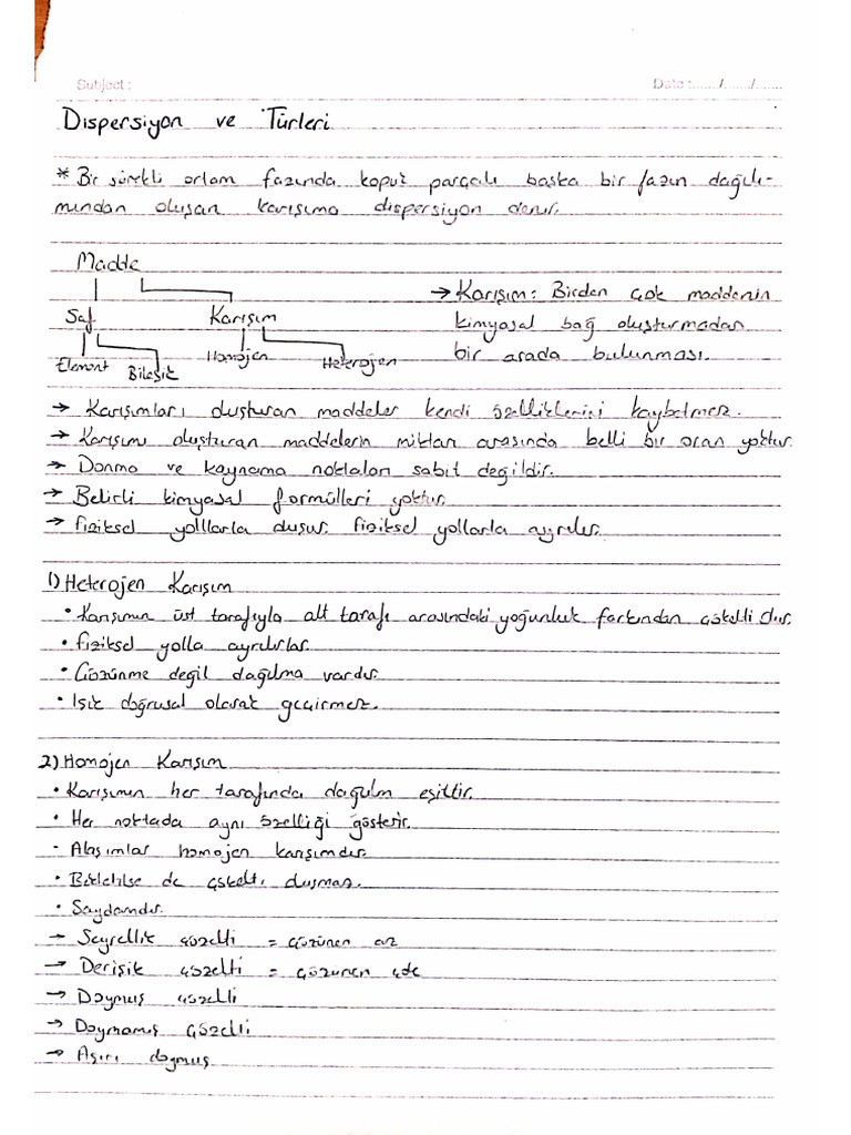 Proses Tekniği Notlar | PDF