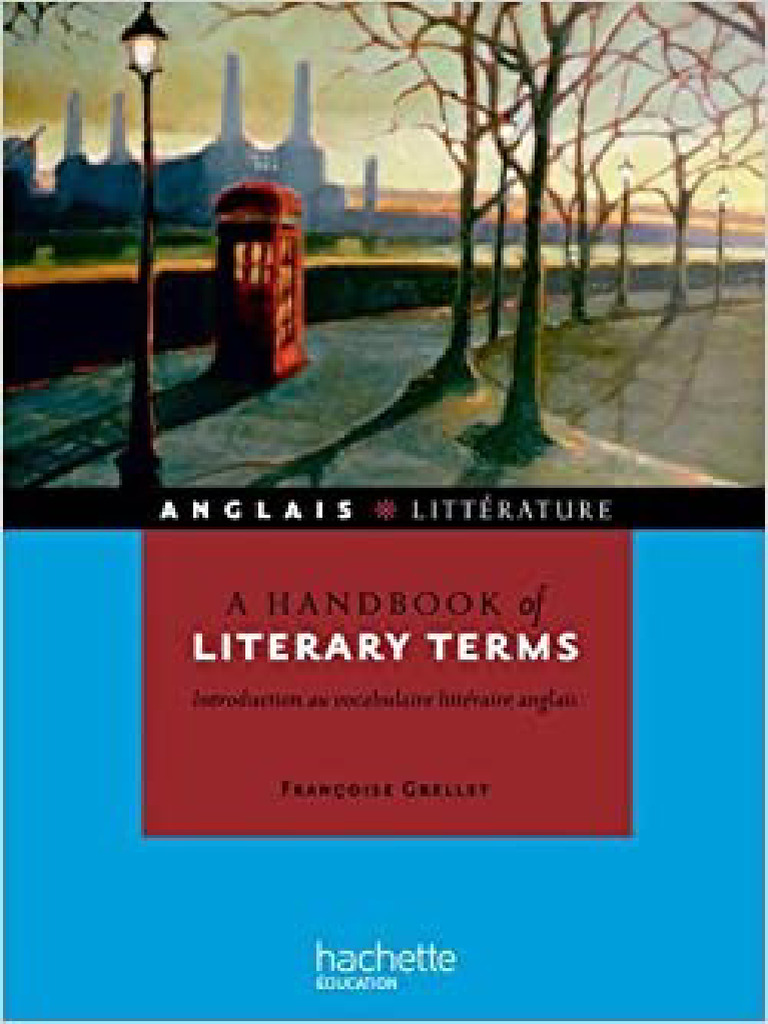 A Handbook of Literary Terms Introduction | PDF