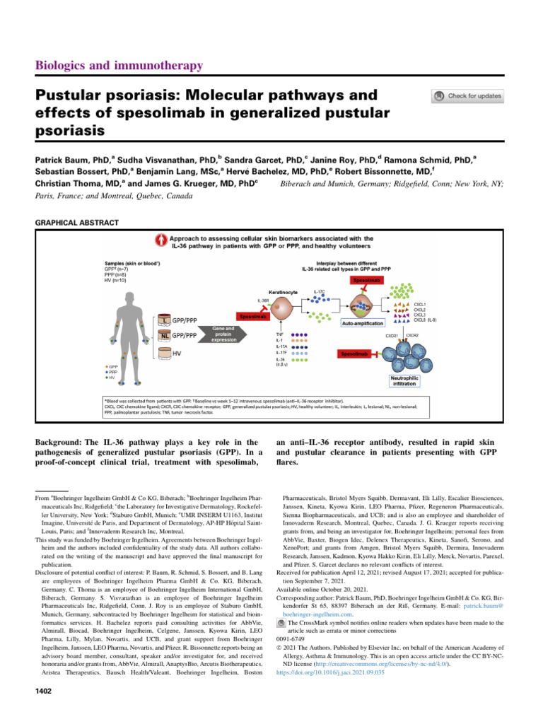 237027006-Tobias Waruwu-Pustular Psoriasis Molecular Pathways and Effects of Spesolimab in ...