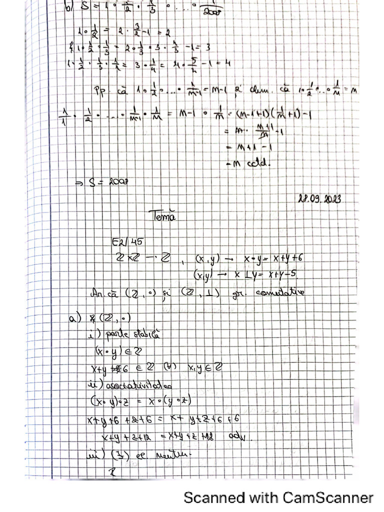 28.09 Legi de Compozitie | PDF