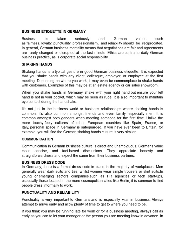 Business Etiquette | PDF | Regulatory Compliance