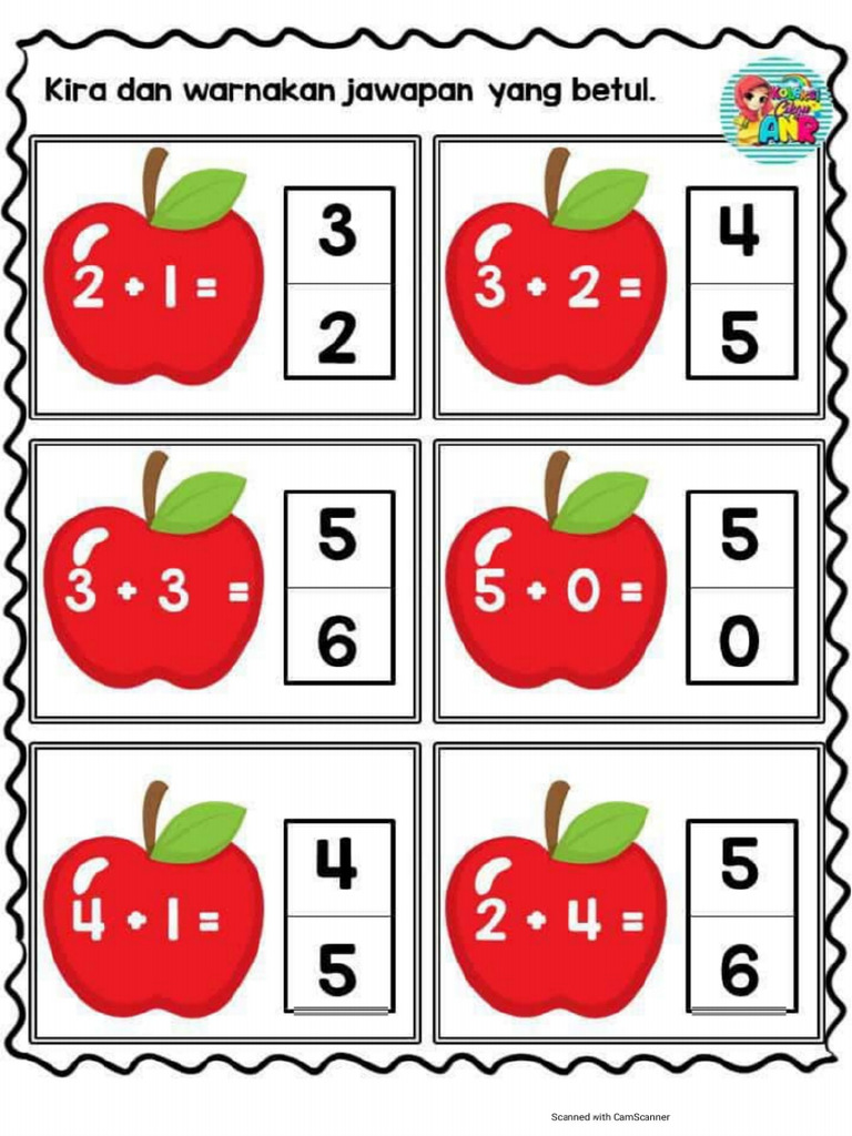 Modul Matematik Tambah Hingga 20 FB Koleksibbm | PDF